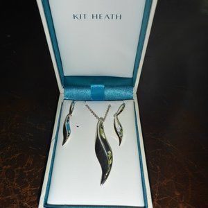 Kit Heath | Jewelry | Womans Sterling Silver Necklace Pendent Earings ...